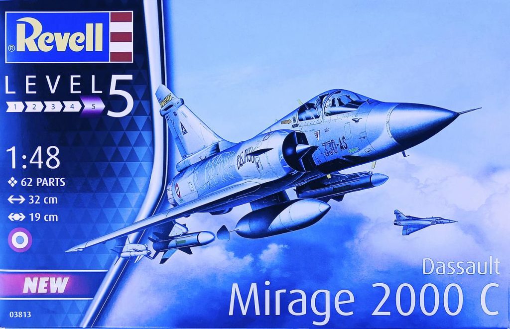 Mirage 2000 C in 1:48 von Revell # 03813