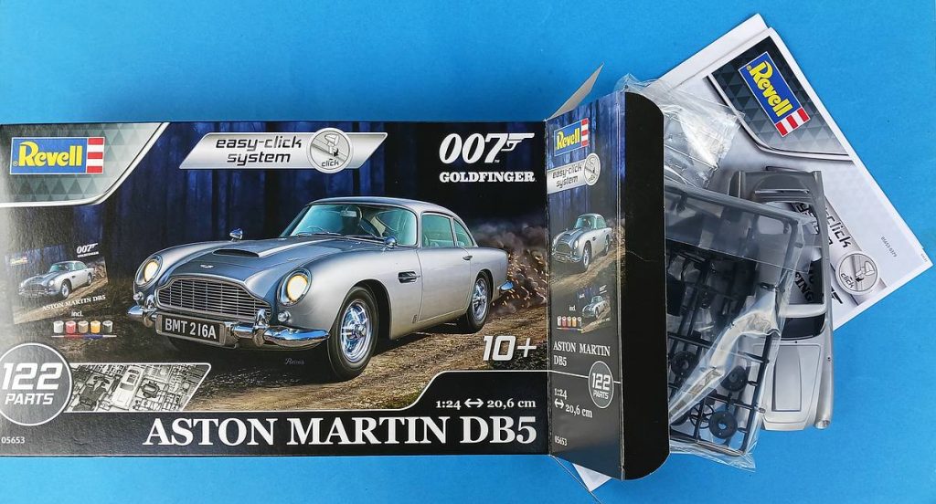 Aston Martin DB 5 Goldfinger in 1:24 von Revell # 05653