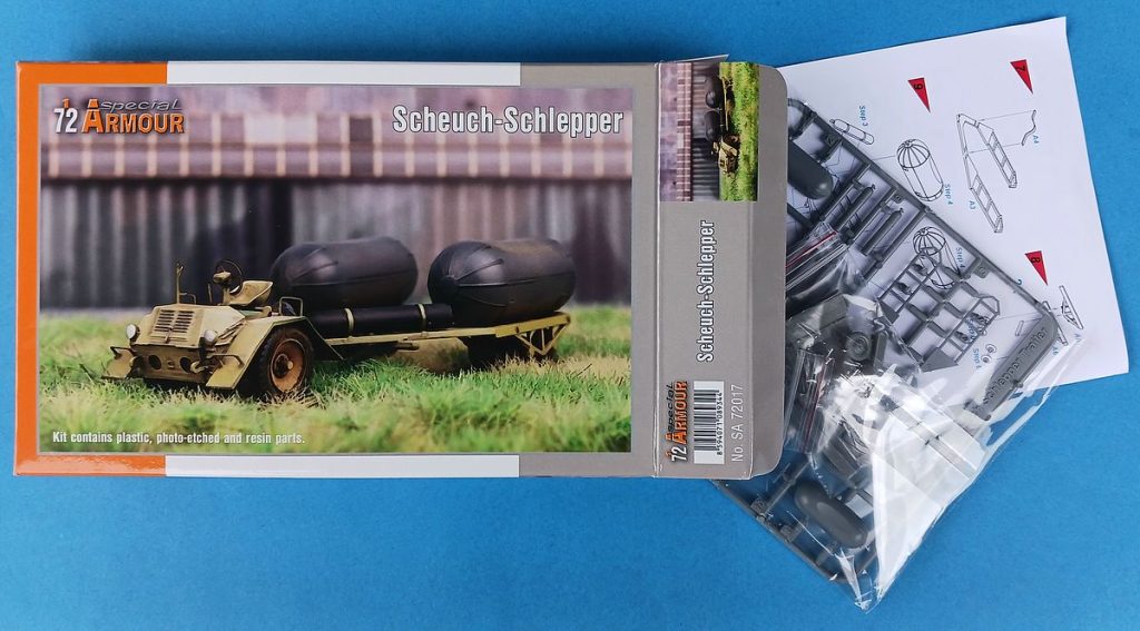 Scheuch Schlepper in 1:72 von Special Hobby # SA 72017