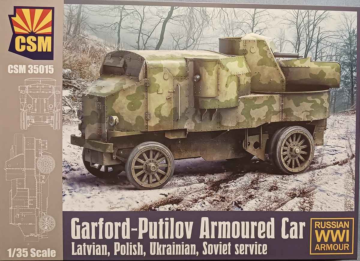 Garford-Putilov Panzerwagen Lettland, Ukraine, Polen in 1:35 von ...