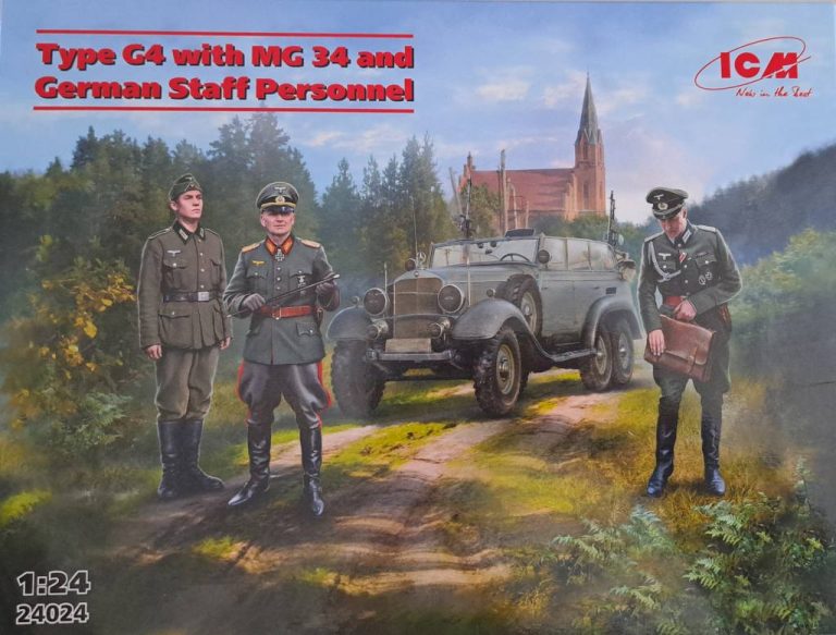 Type G4 with MG 34 and German Staff Personnel in 1:24 von ICM #24024