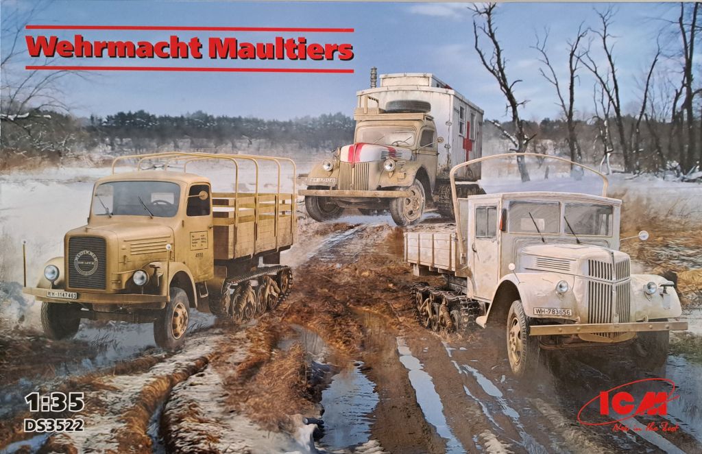 Wehrmacht Maultiers in 1:35 von ICM # DS 3522