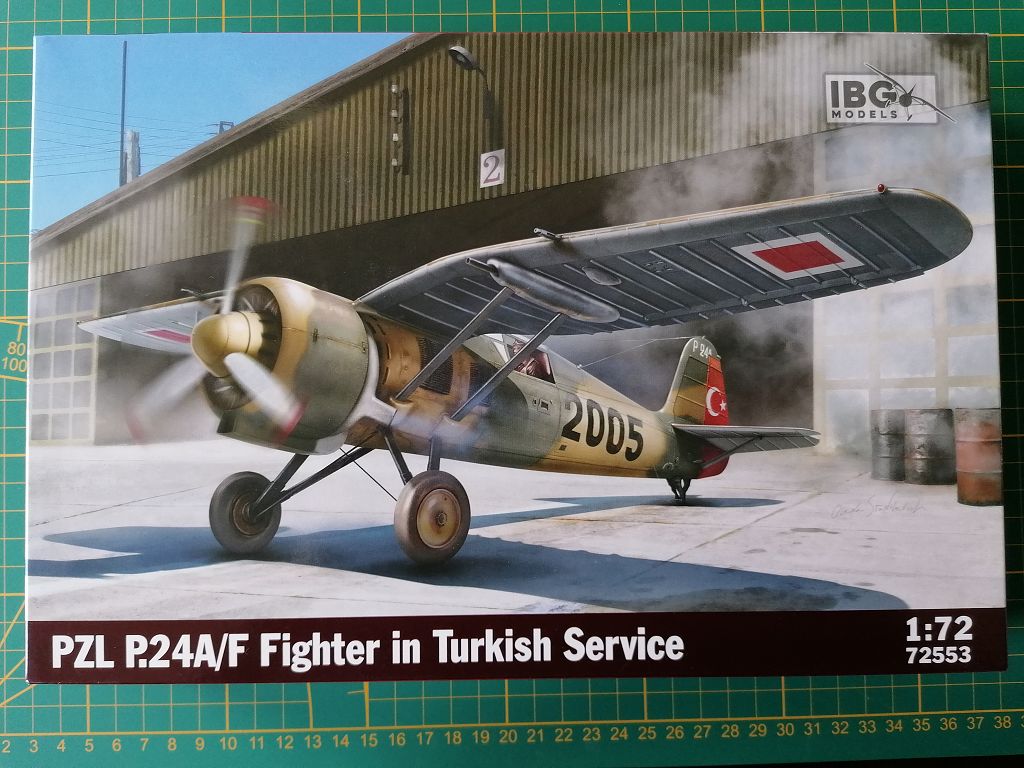 PZL P.24A/F Fighter in Turkish Service von IBG in 1:72 #72553
