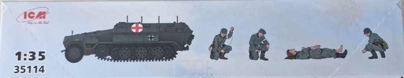 Krankenpanzerwagen - Sd.Kfz 251/8 Ausf. A in 1:35 von ICM # 35114