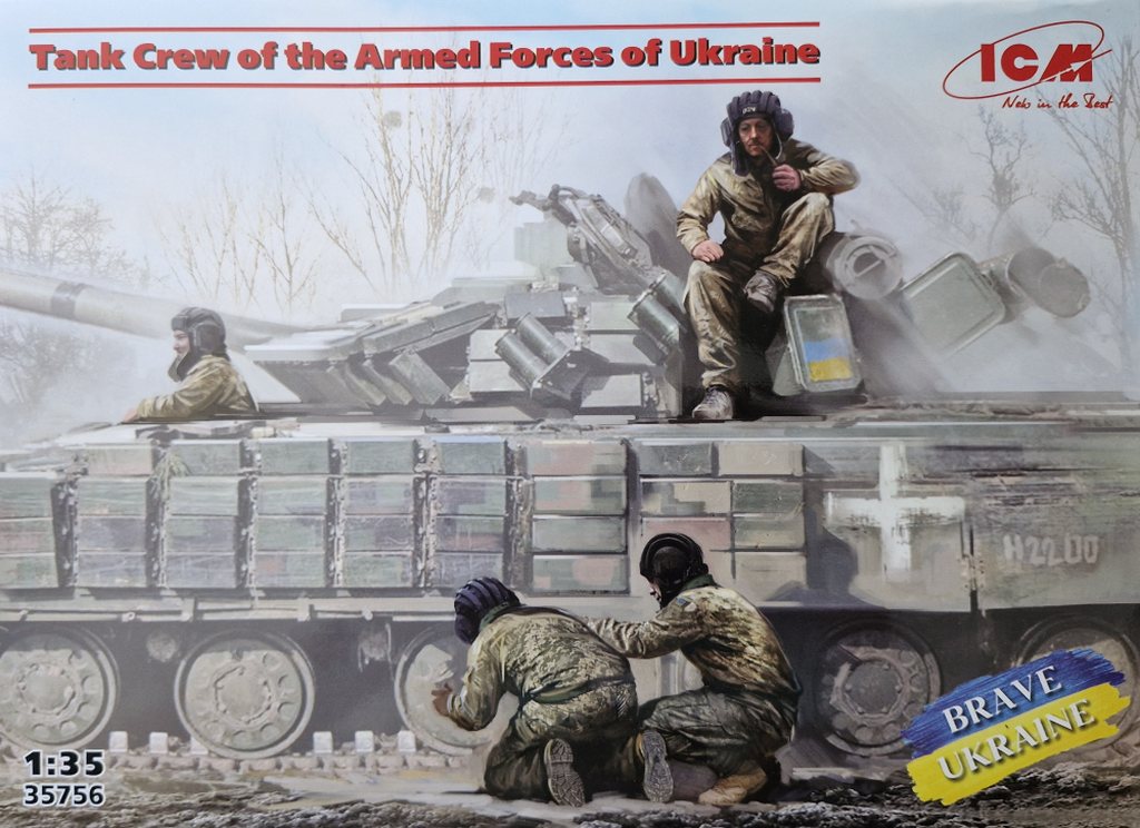 Tank Crew of the Armed Forces of Ukraine in 1:35 von ICM #35756