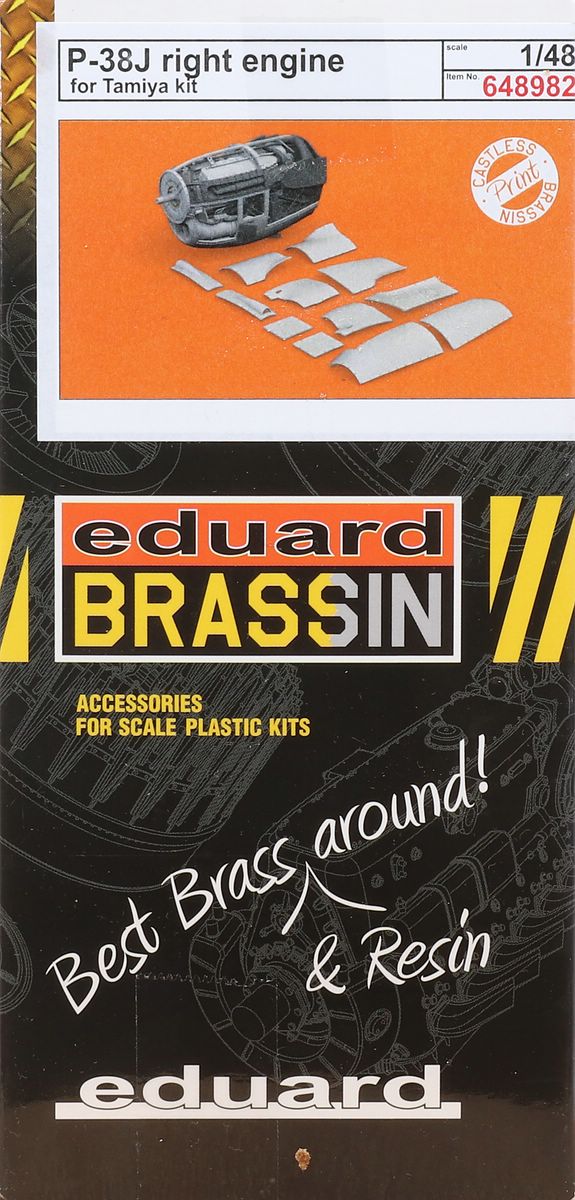 P-38J right engine in 1:48 von Eduard # 648982