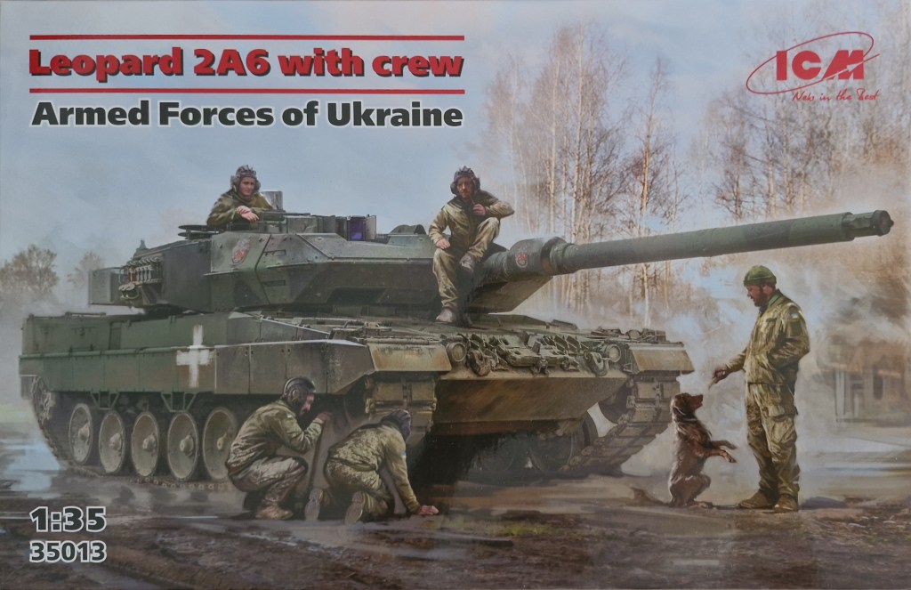 Leopard 2A6 with Crew in 1:35 von ICM #35013