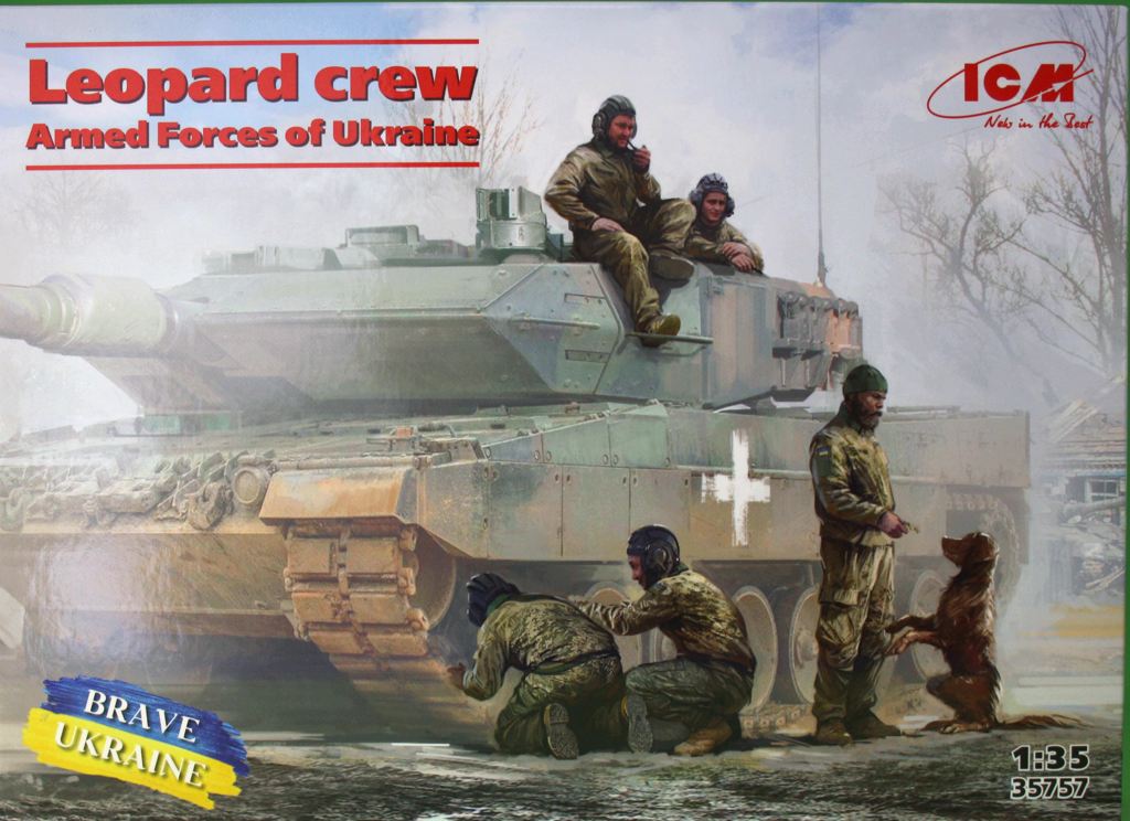 Leopard crew of the Armed Forces of Ukraine in 1:35 von ICM #35757