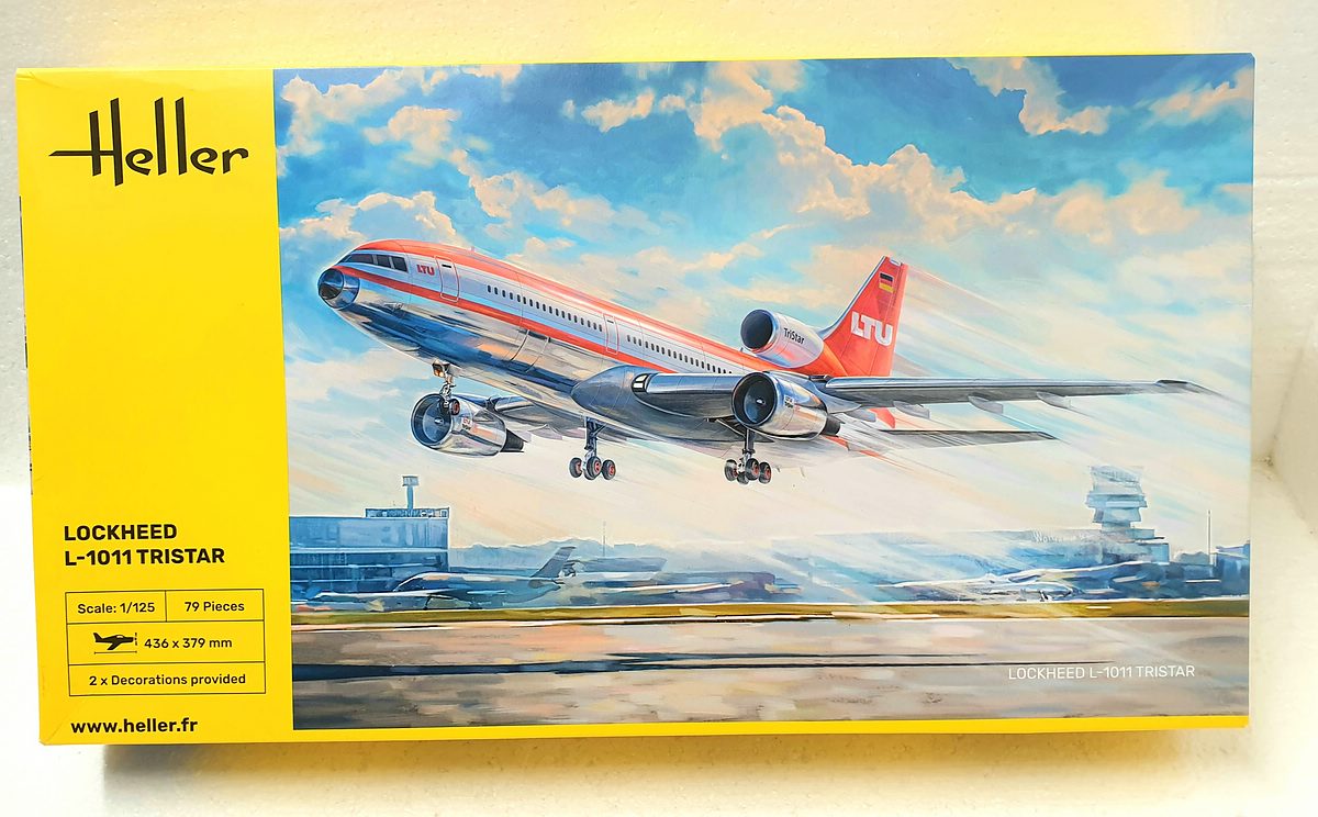 Lockheed L 1011 Tristar in 1:125 von Heller # 80451