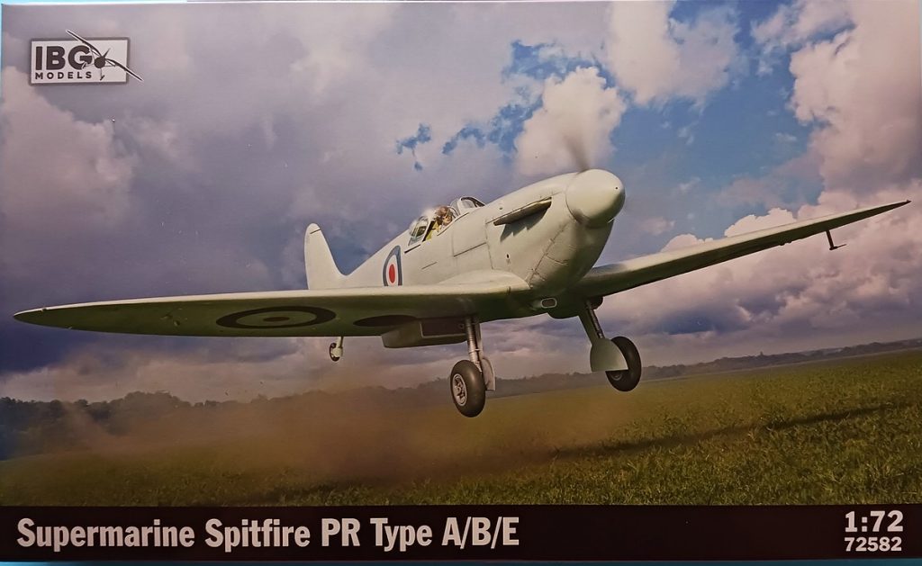 Spitfire PR Type A/B/E in 1:72 von IBG # 72582
