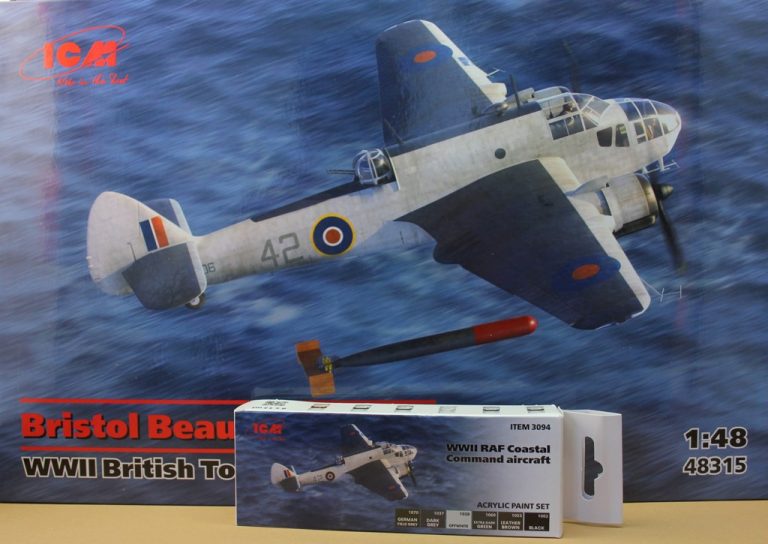 WWII RAF Coastal Command aircraft Paint-Set von ICM #3094
