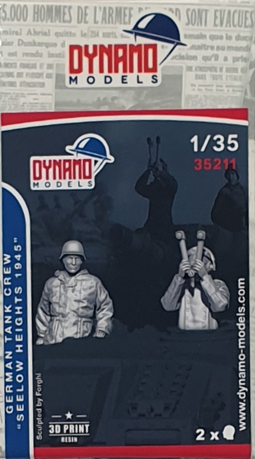 German Tank Crew Seelow Heights 1945 in 1:35 von Dynamo Models #35211